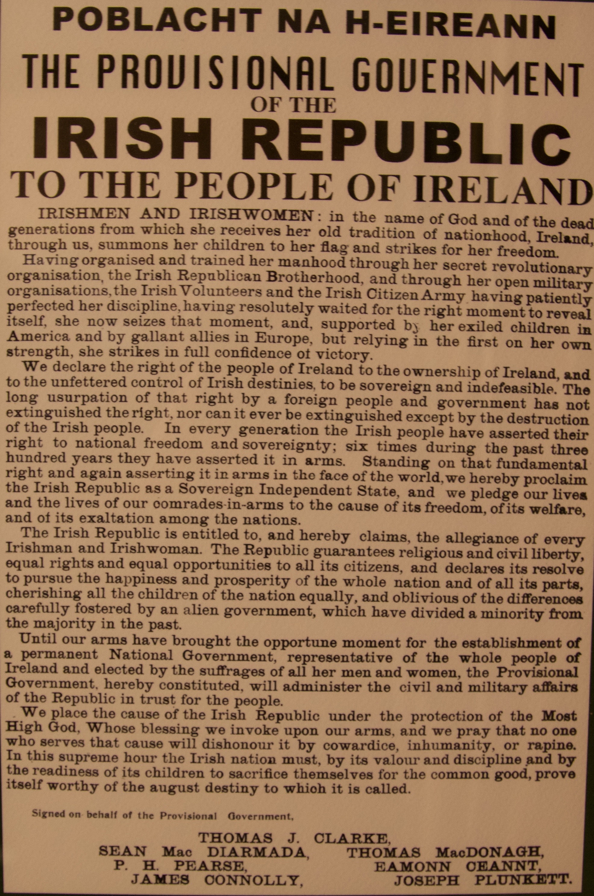 Proclamation of the Irish Republic - Alchetron, the free social ...
